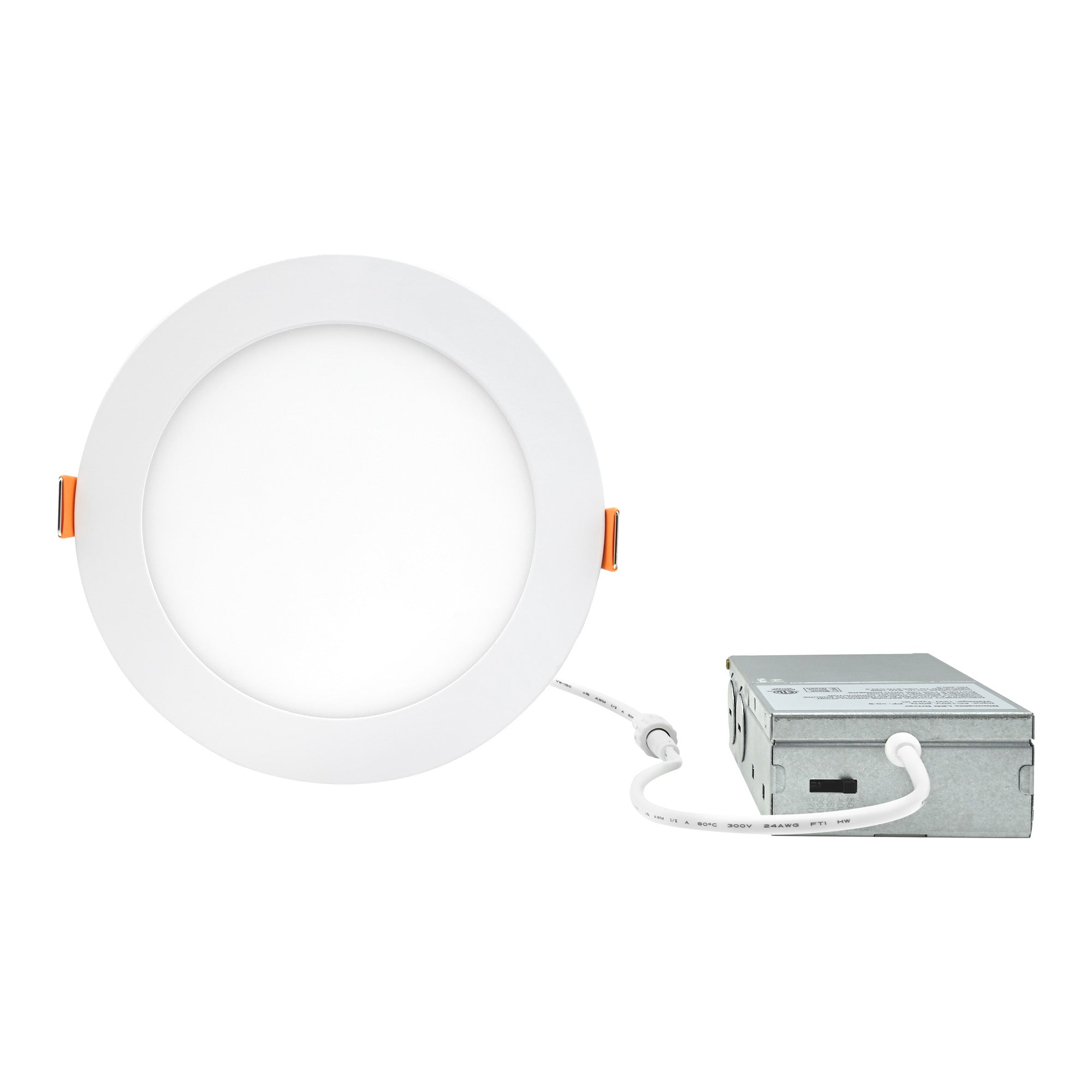 3BRIX 6 Inch 15W Slim Round Ultra Thin Recessed Downlight - 5CCT (27/3