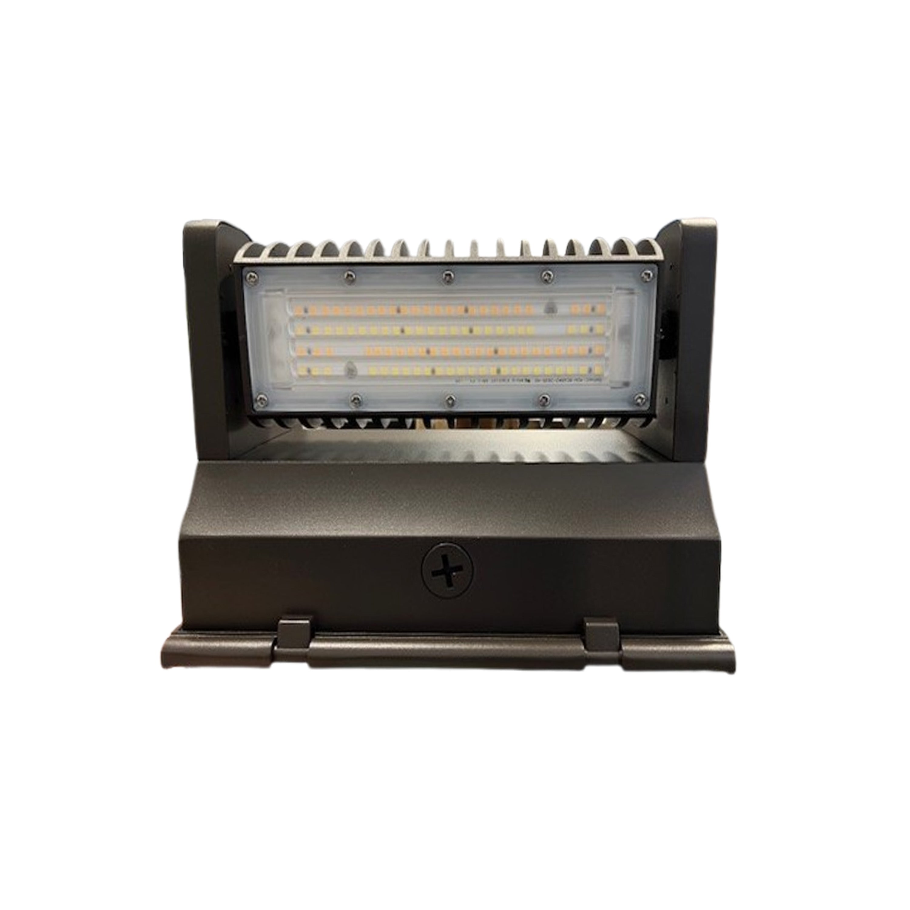 Rotatable LED Wall Pack - 5600 Lumens Max - Watt and Color Selectable