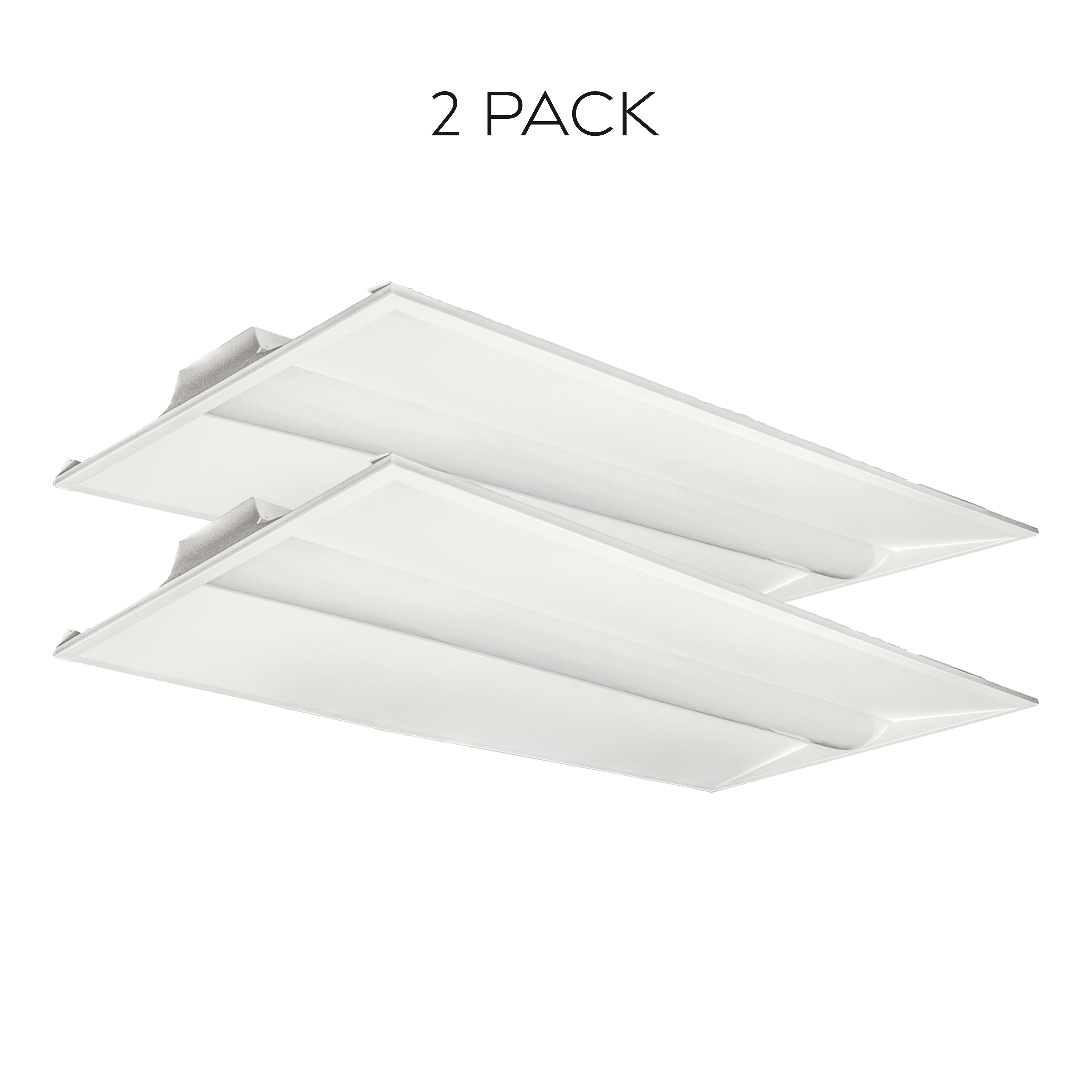 Troffer 2x4 Version 2 - 50W - 6250 lumens - 6000K & CCT (35K/40K/50K)